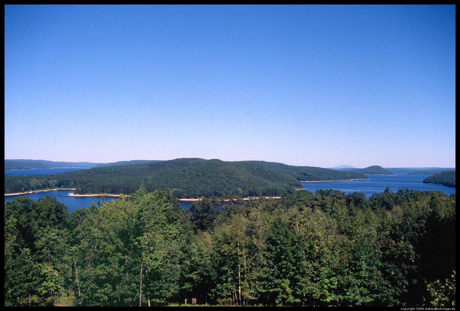 0008 - Enfield Lookout, Quabbin Reservoir, Summer 1999
